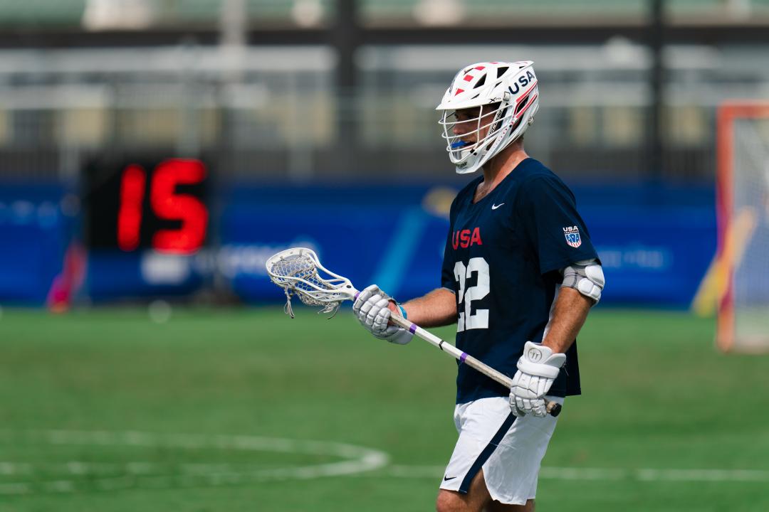 Composed Ryan Conrad Sparks Second-Half Dominance for U.S. | USA Lacrosse