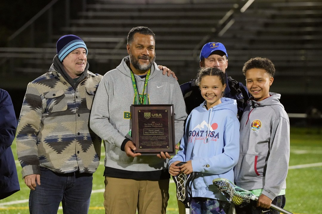 Dejon Hush Receives USA Lacrosse’s Gerald J. Carroll Coaching Award ...