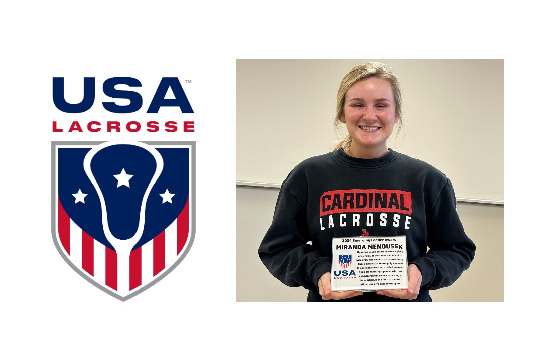 Menousek Selected as USA Lacrosse’s Emerging Leader Award Winner | USA ...