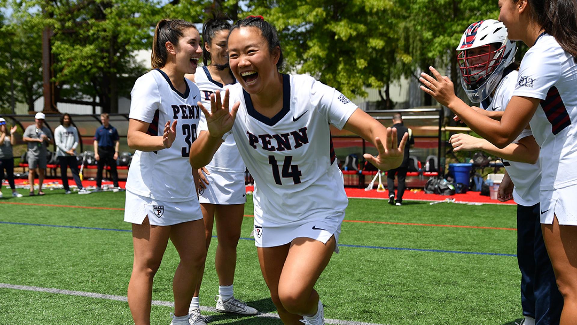 Erika Chung Assists Tying, Winning Goals as Penn Captures Ivy ...