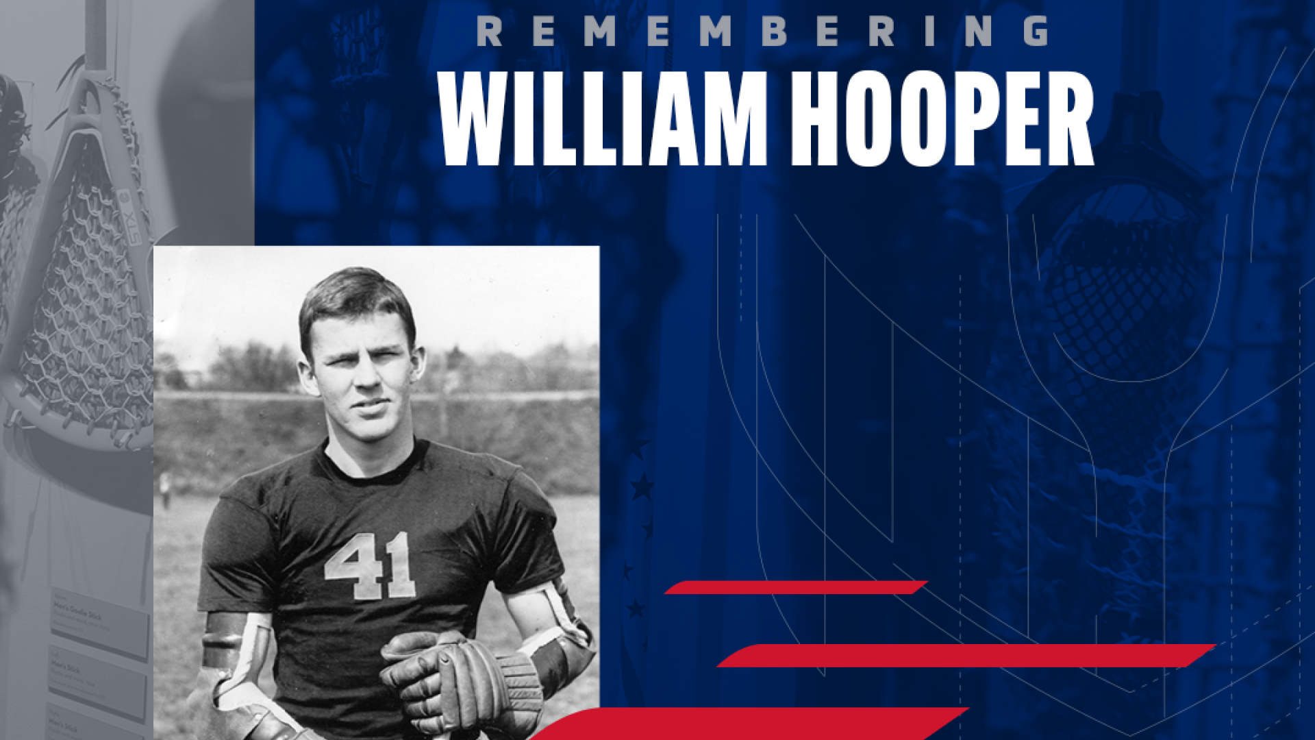 National Lacrosse Hall of Famer William Hooper Dies at 96 | USA Lacrosse