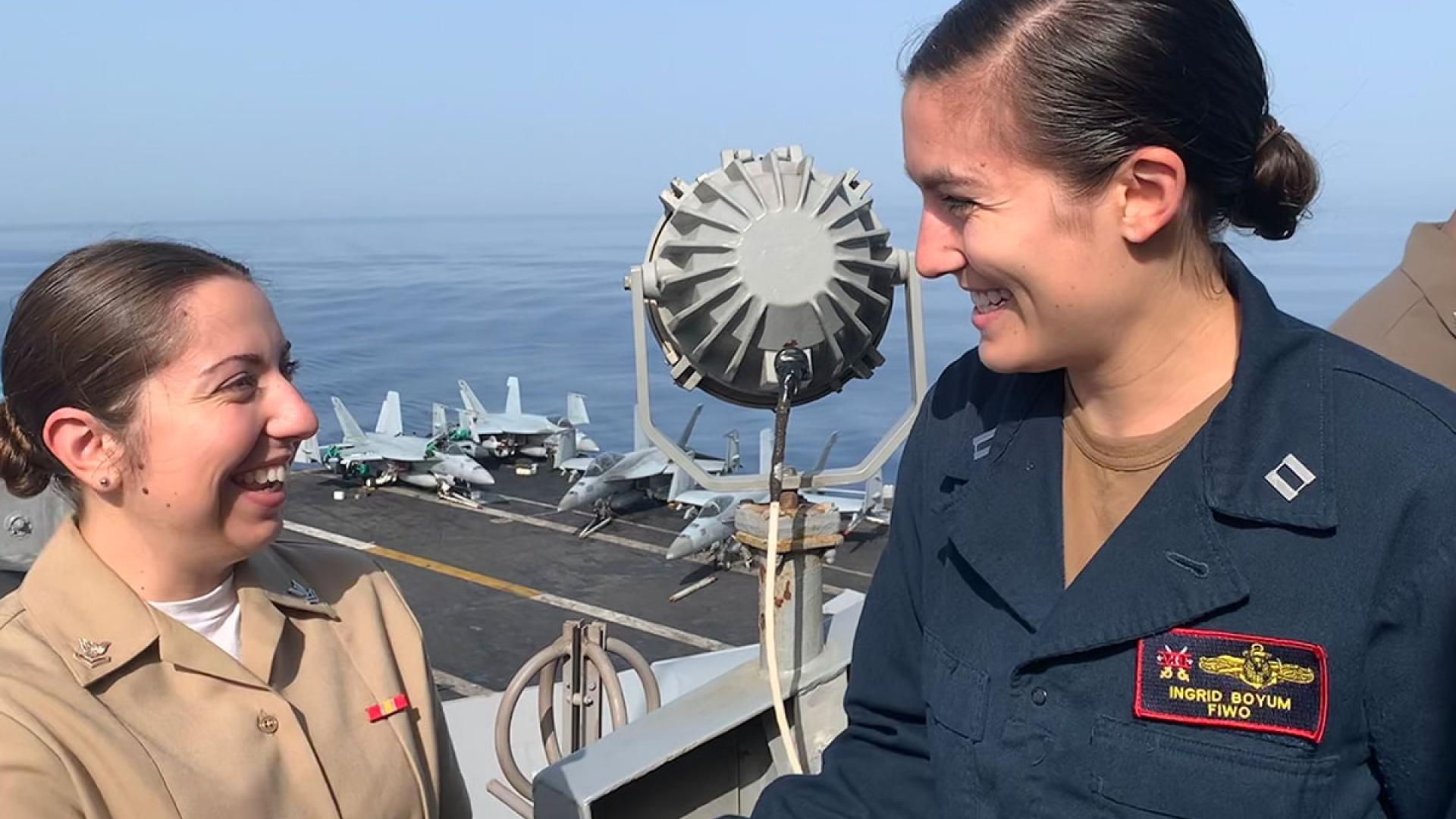 Keeping Watch: Ingrid Boyum's Journey from a Warship to Box Lacrosse ...