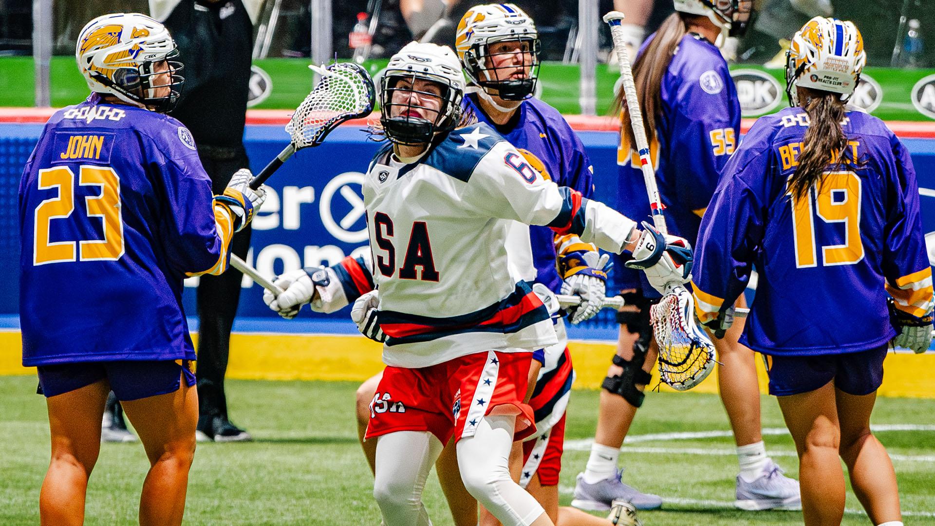 USA Women Rally Past Haudenosaunee in Defensive Battle | USA Lacrosse