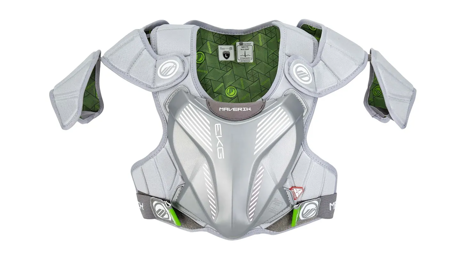 Football Shoulder Pads Lacrosse Bicep Pads Maverik MX Shoulder Pads ...