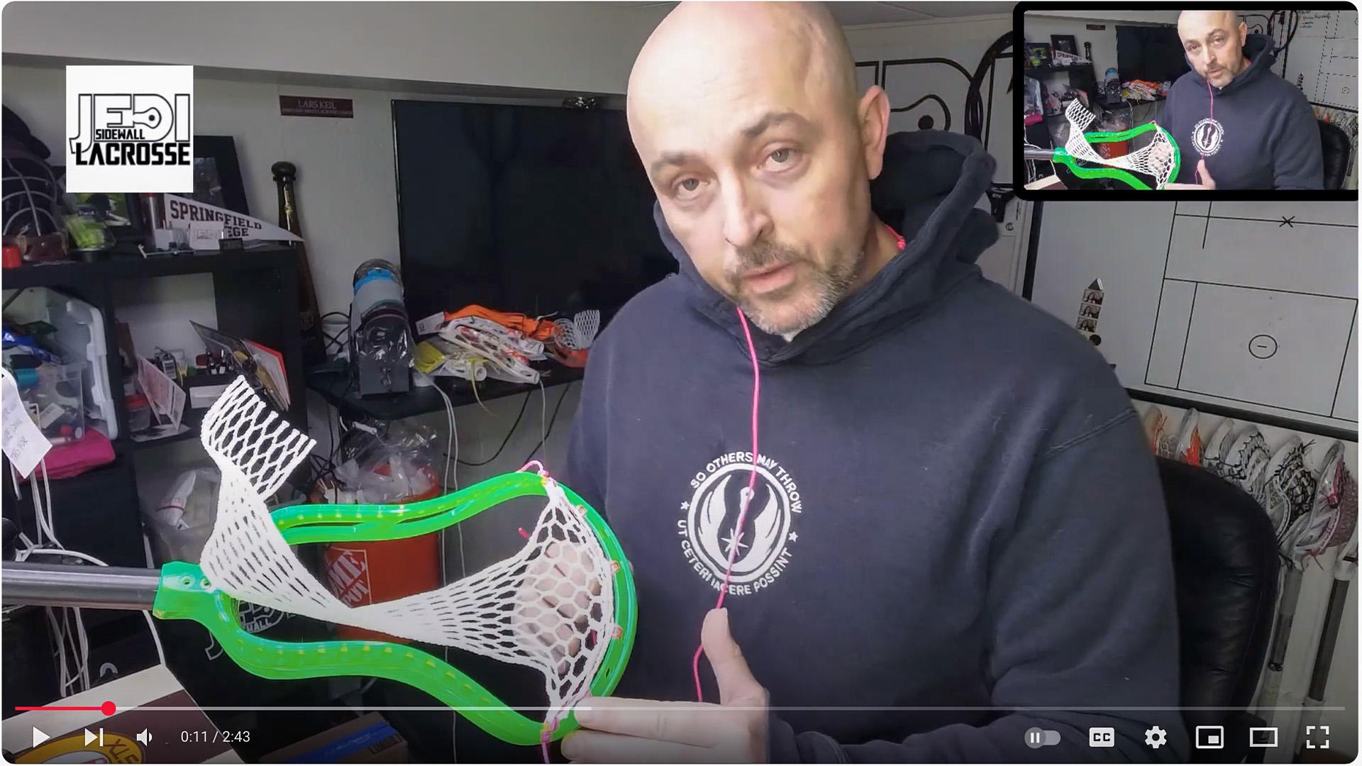 Sidewall Jedi Lars Keil 'The Chosen One' to String Sticks | USA Lacrosse