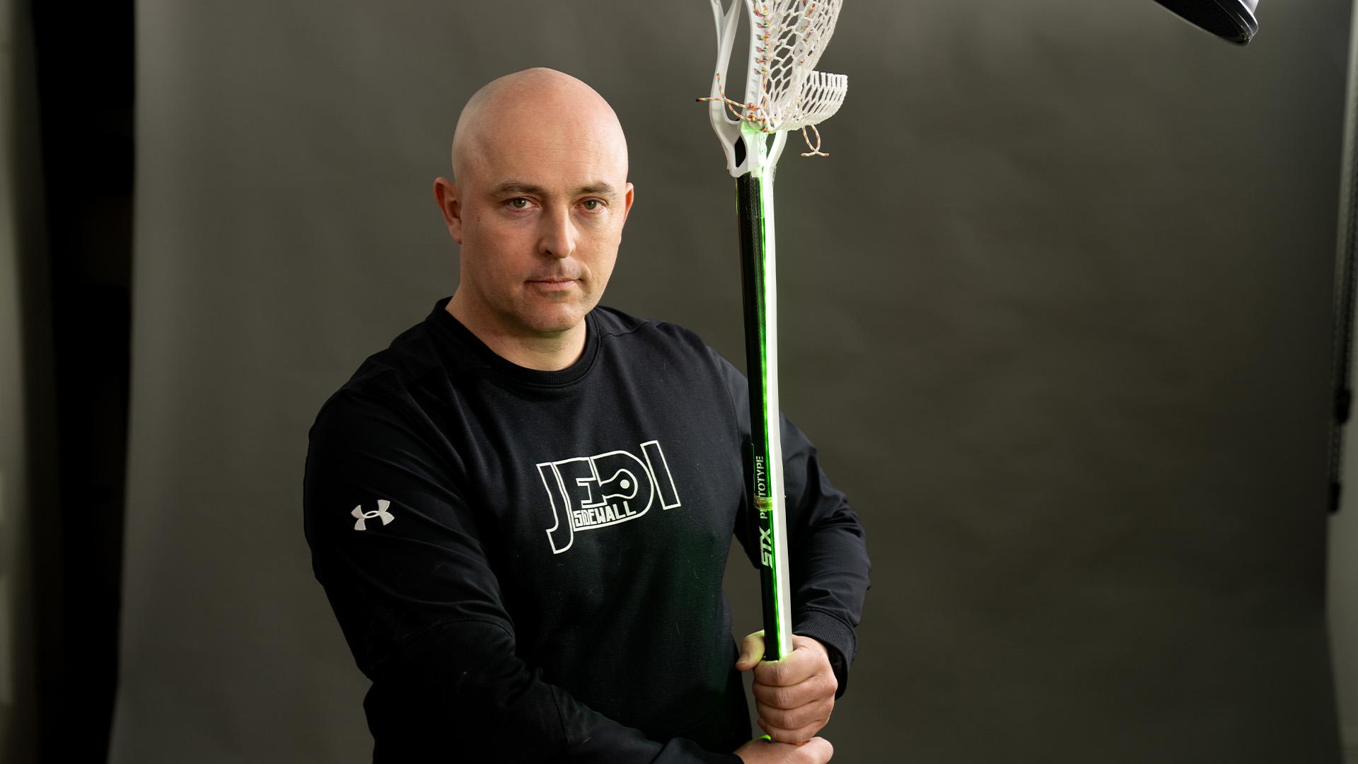 Sidewall Jedi Lars Keil 'The Chosen One' to String Sticks | USA Lacrosse