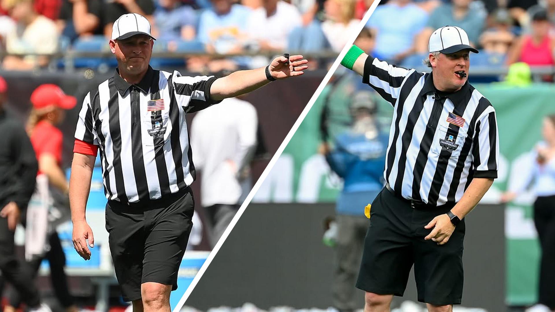 Luchsinger Brothers Officiate NCAA Division I Men's Championship Game ...