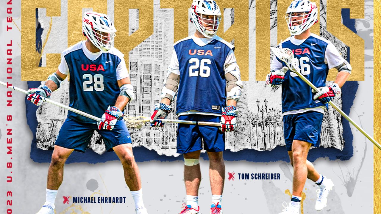 Bernhardt, Ehrhardt and Schreiber Elected Captains of U.S. Men's ...